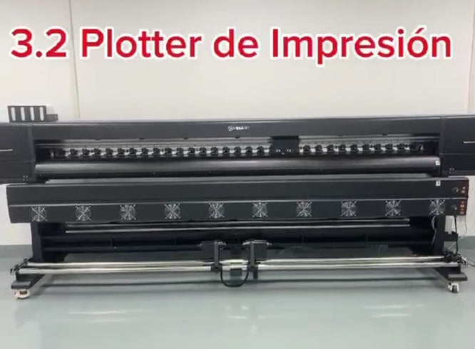Ploter de impresion Eco 3.2 metros de ancho cabezal epson i3200E – TIMG ...